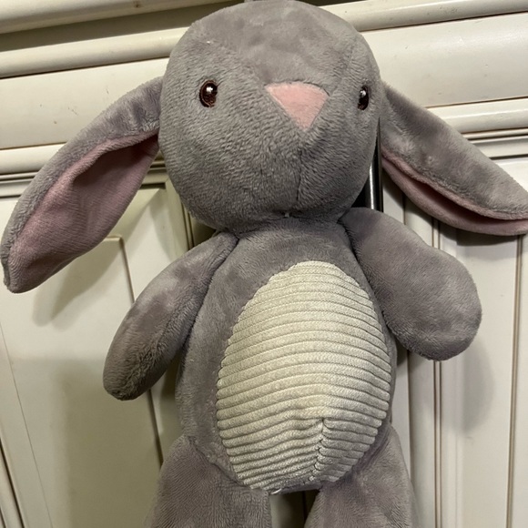 Kellytoy | Toys | Kellytoy Gray Pink Corduroy Bunny Rabbit 9 Plush Baby ...